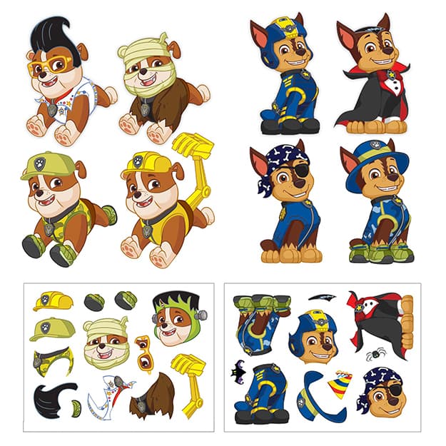 Jiri. Magnetické obliekanie Chase Labková patrola